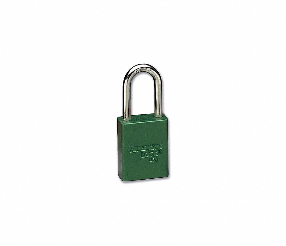 AMERICAN LOCK Candado de Bloqueo Verde con 2 llaves Igual - Candados ...