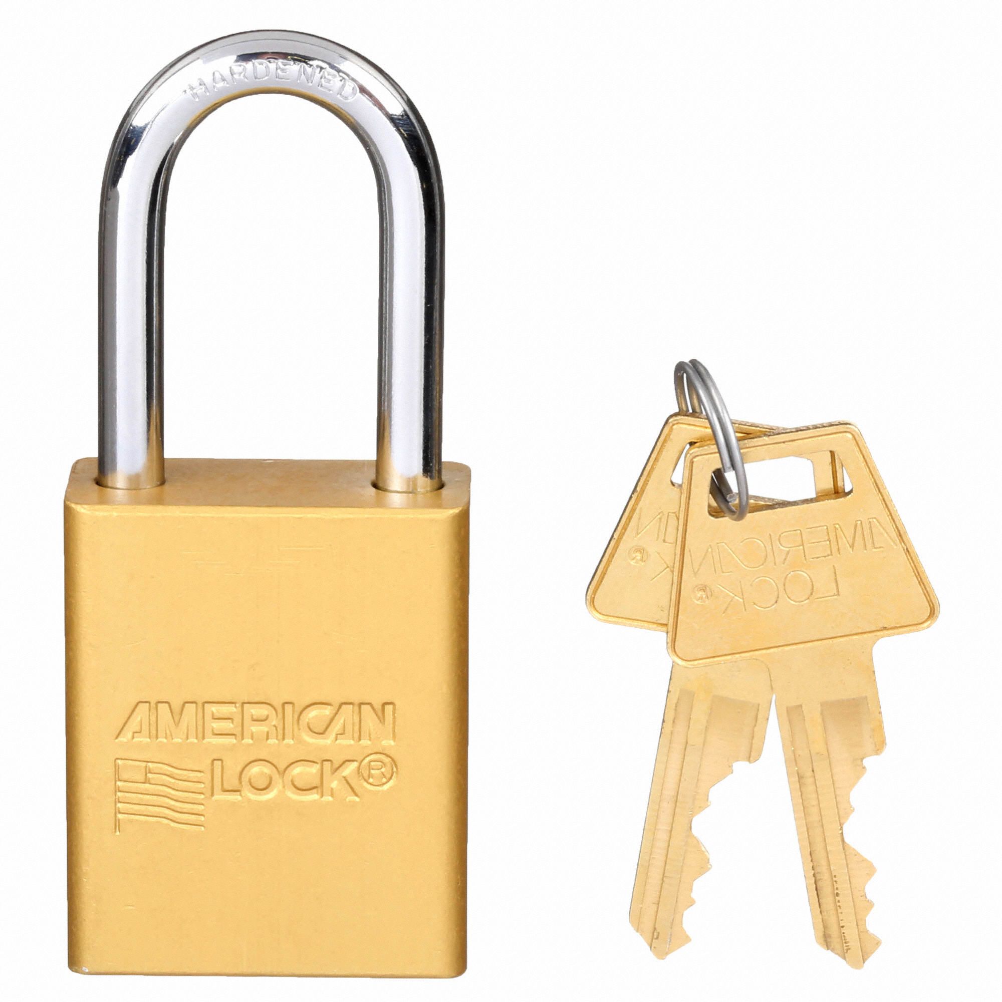 AMERICAN LOCK Lockout Padlock, PK 18 - 8A595|A1106KAYLW SETOF18 - Grainger