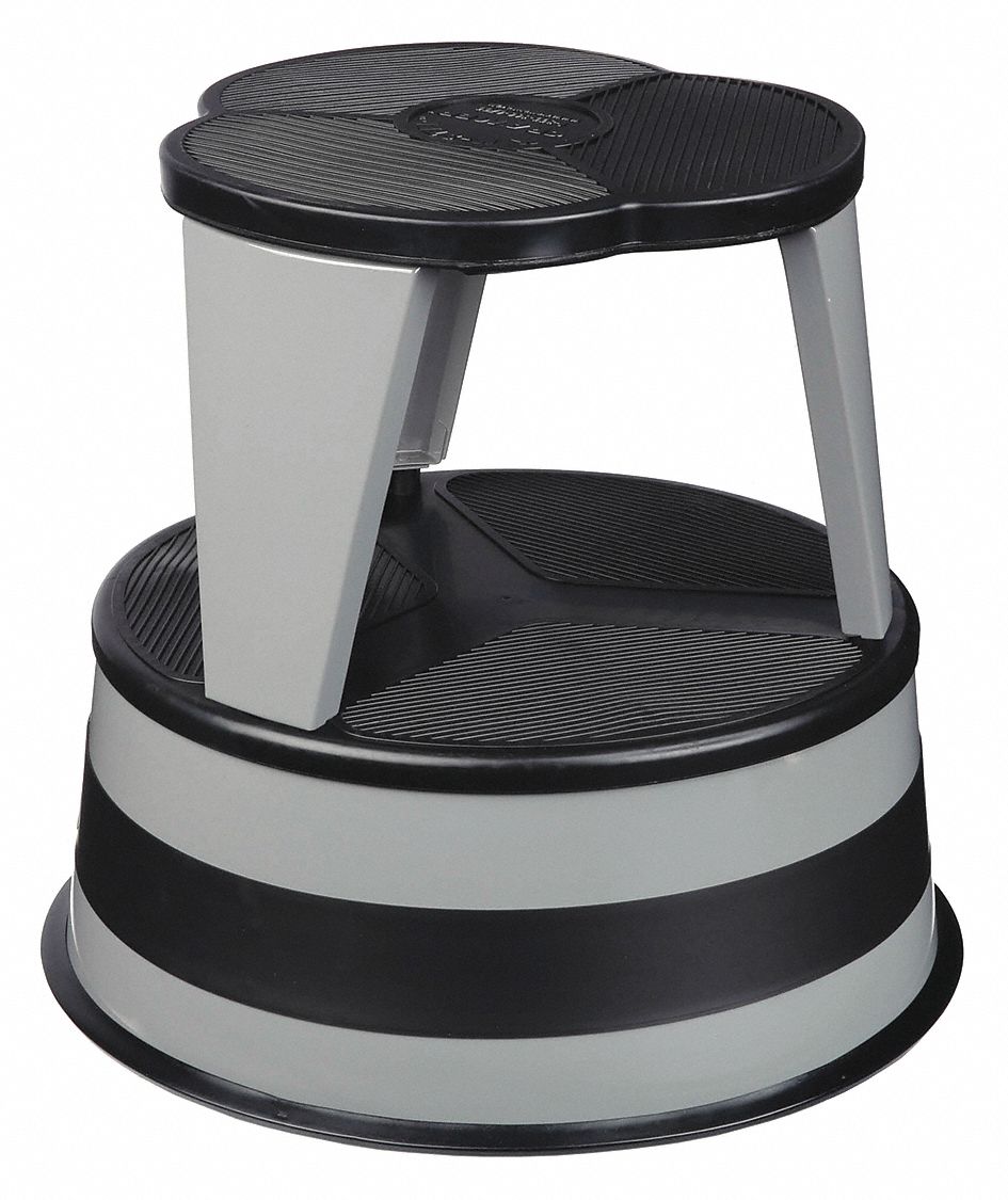 CRAMER, 14.5 in Overall Ht, 350 lb Load Cap, Step Stool - 8A784|1001-82 ...