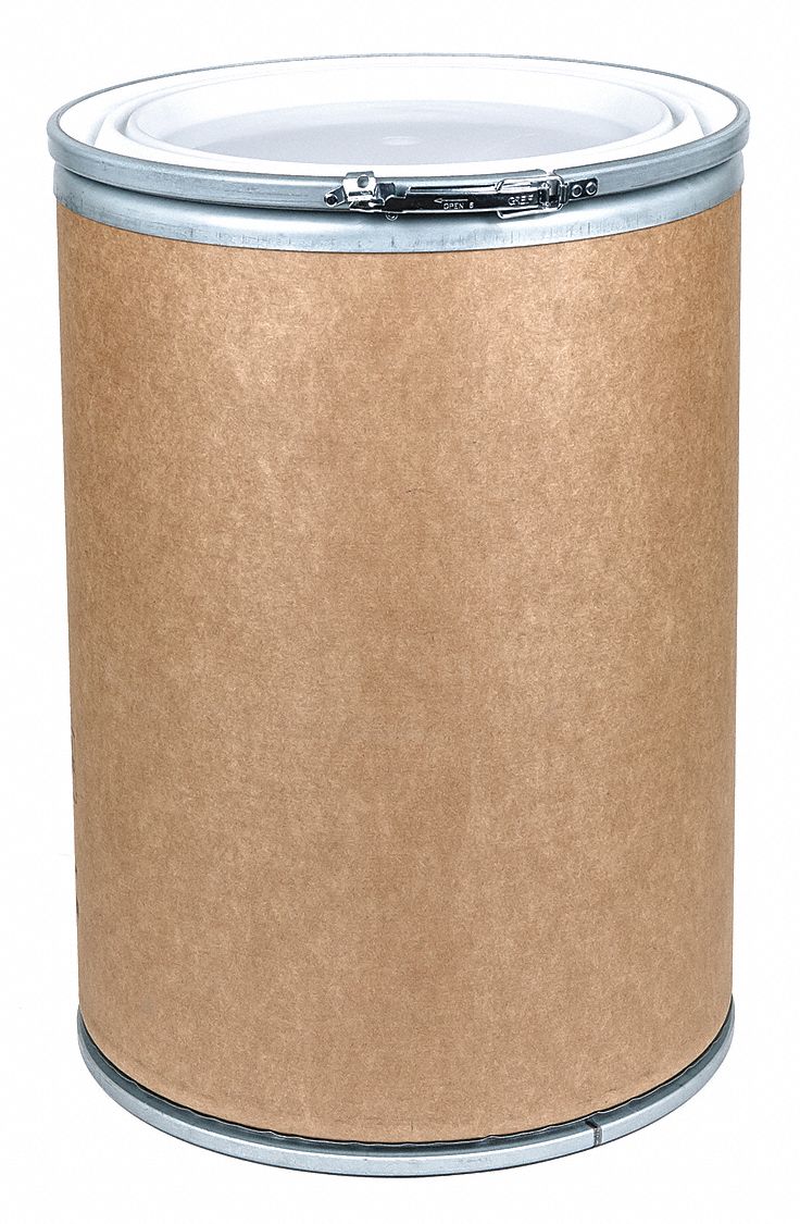 APPROVED VENDOR Tambor Transportable marca GRAINGER APPROVED, Fibra, 30 ...