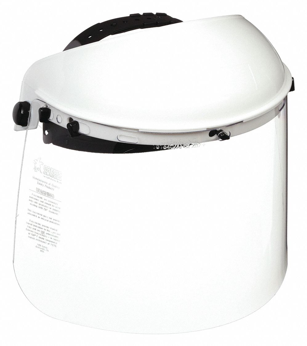 MCR SAFETY, Clear, Uncoated, Face Shield - 8AA82|8AA82 - Grainger