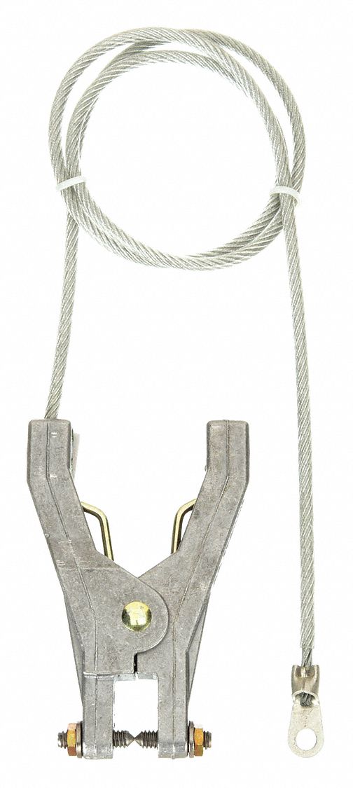 C-Clamp/Hand Clamp, 10 ft, Bonding and Grounding Wire - 8AAM3|8AAM3 ...