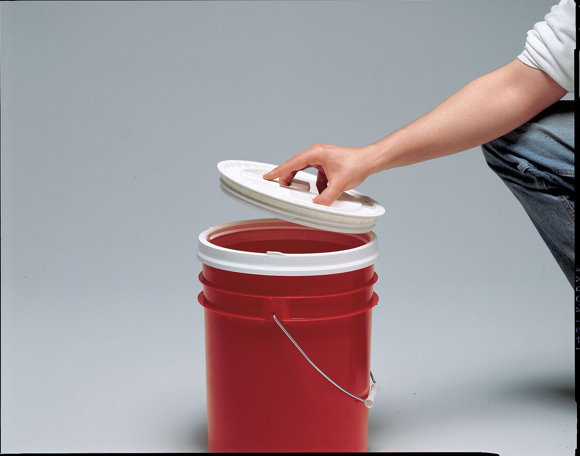 Pail Lid,HDPE - Grainger