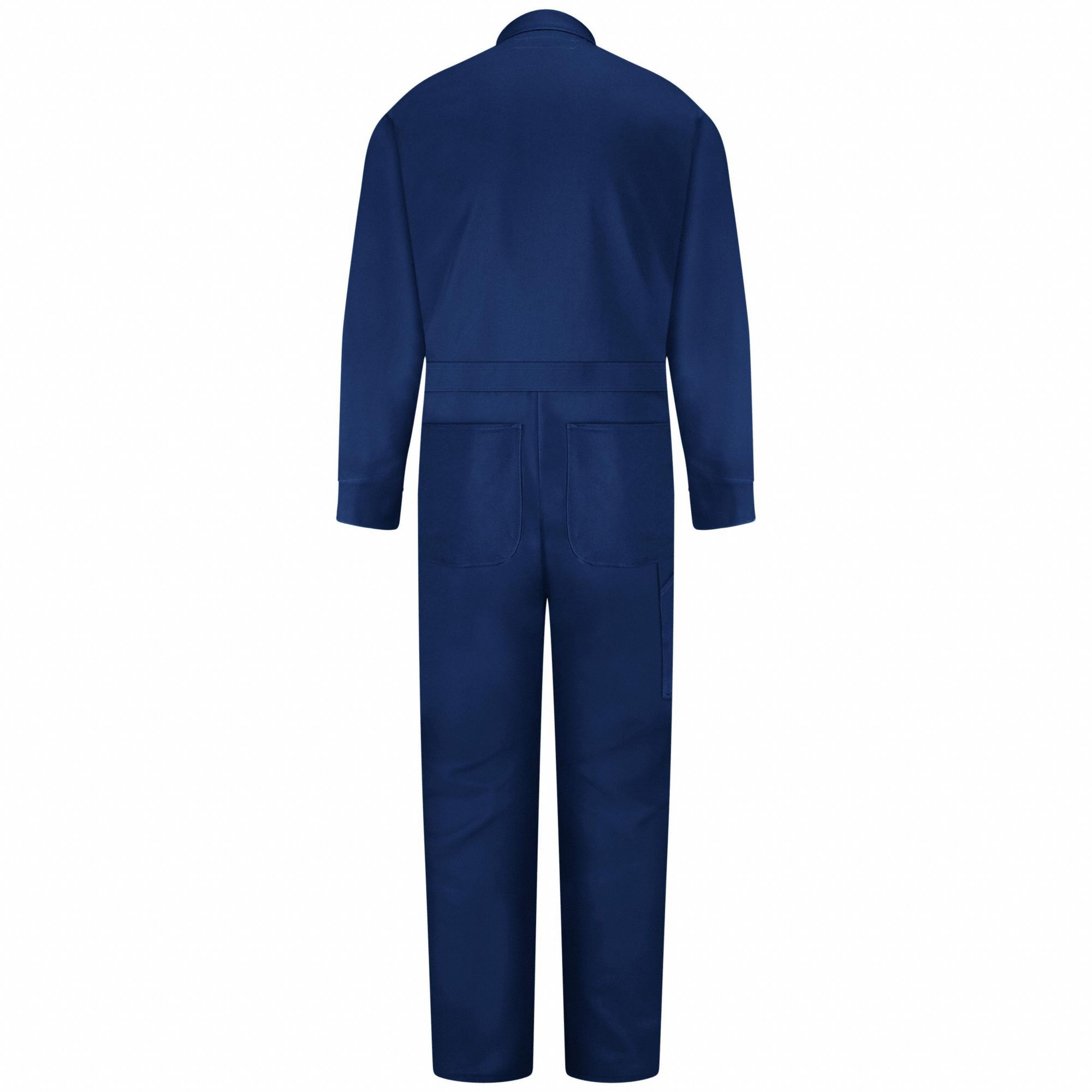 VF IMAGEWEAR Coverall: XL ( 48 1/2 in x 50 in ), Navy, Regular, Cotton ...