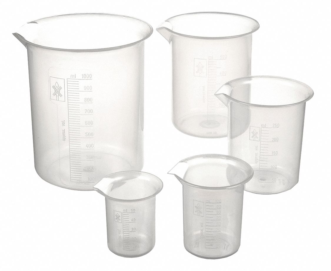 DYNALON BEAKER, STARTER KIT,POLY,5 PK - 22709 - WWG8ADM8 | 222195 ...
