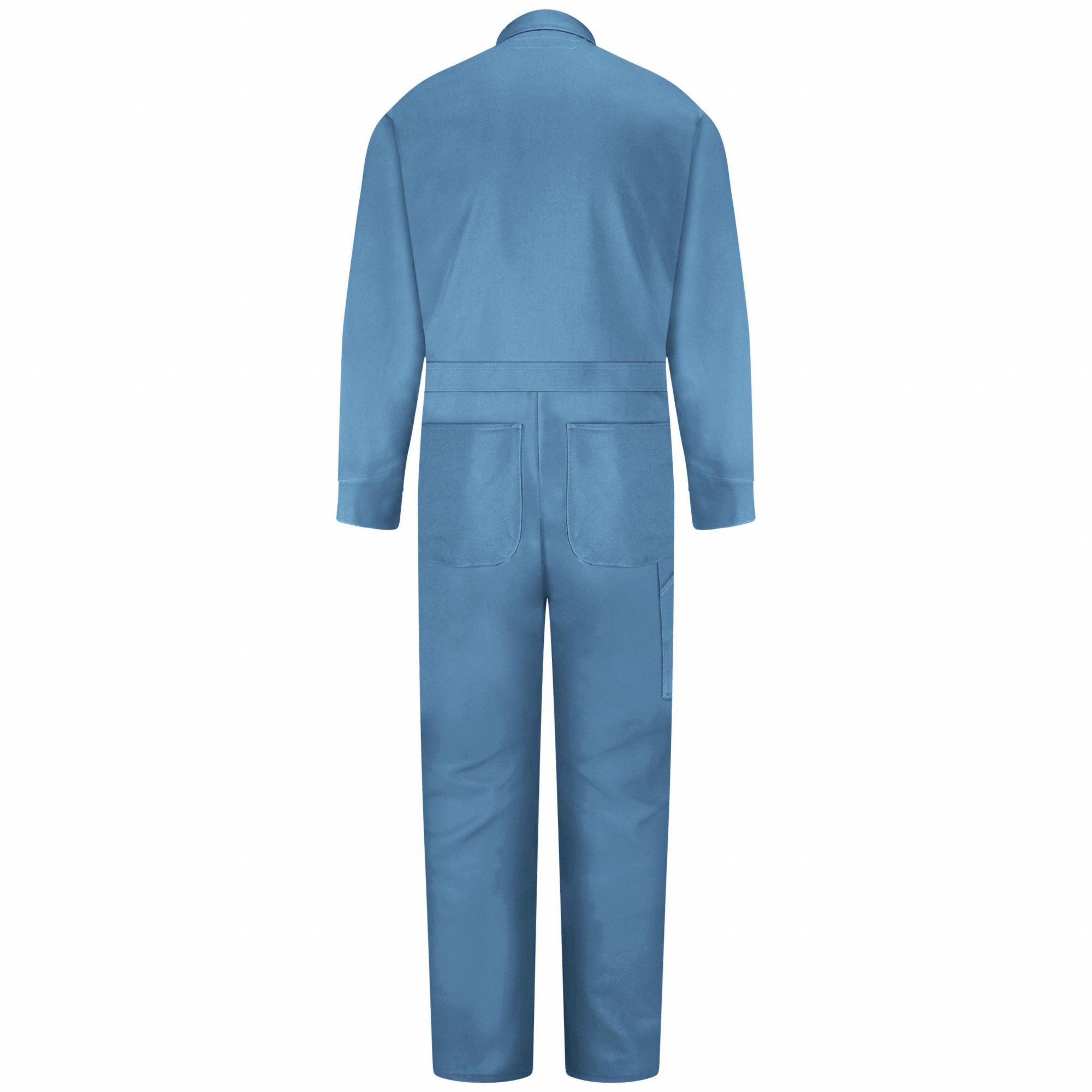 VF IMAGEWEAR Coverall: L ( 44 1/2 in x 46 in ), Blue, Regular, Cotton ...