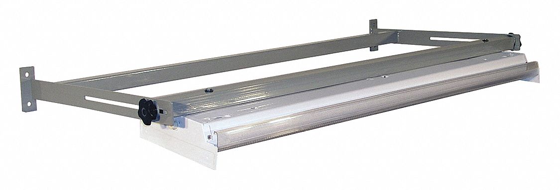 PRO-LINE, 60 in Overall Wd, 16 in Overall Dp, Task Light Frame - 8AF47 ...