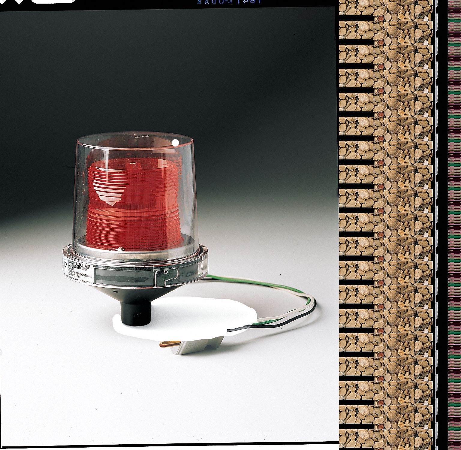 Hazardous Location Warning Light, Strobe Tube, 120V AC, Flashes per ...