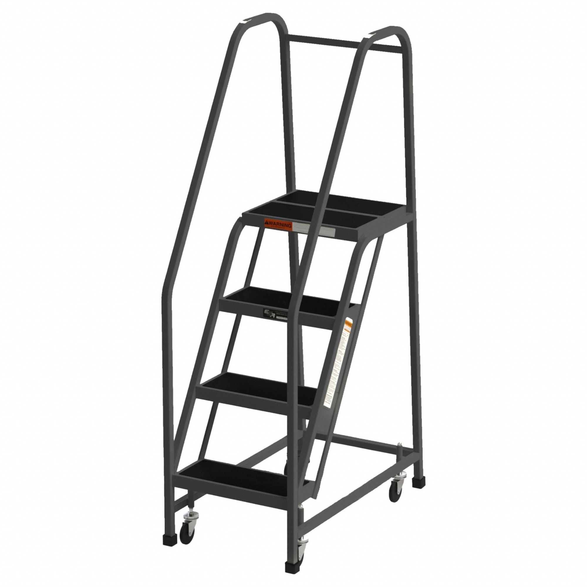 EGA, 3.3 ft Platform Ht, Assembled, Rolling Ladder - 8AHM0|CA-F007-G ...