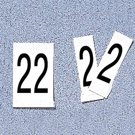 2 in Character Ht, 2, Number Label - 8WP90|34098W2 - Grainger