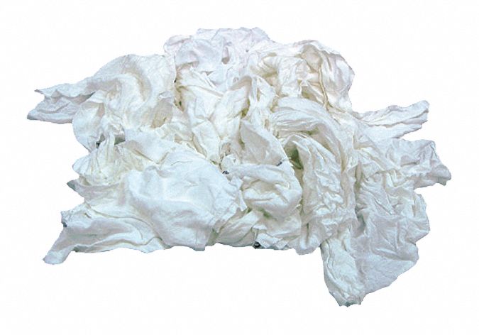 HOSPECO, T-Shirt, Recycled, Cloth Rag - 8AK43|457-25 - Grainger