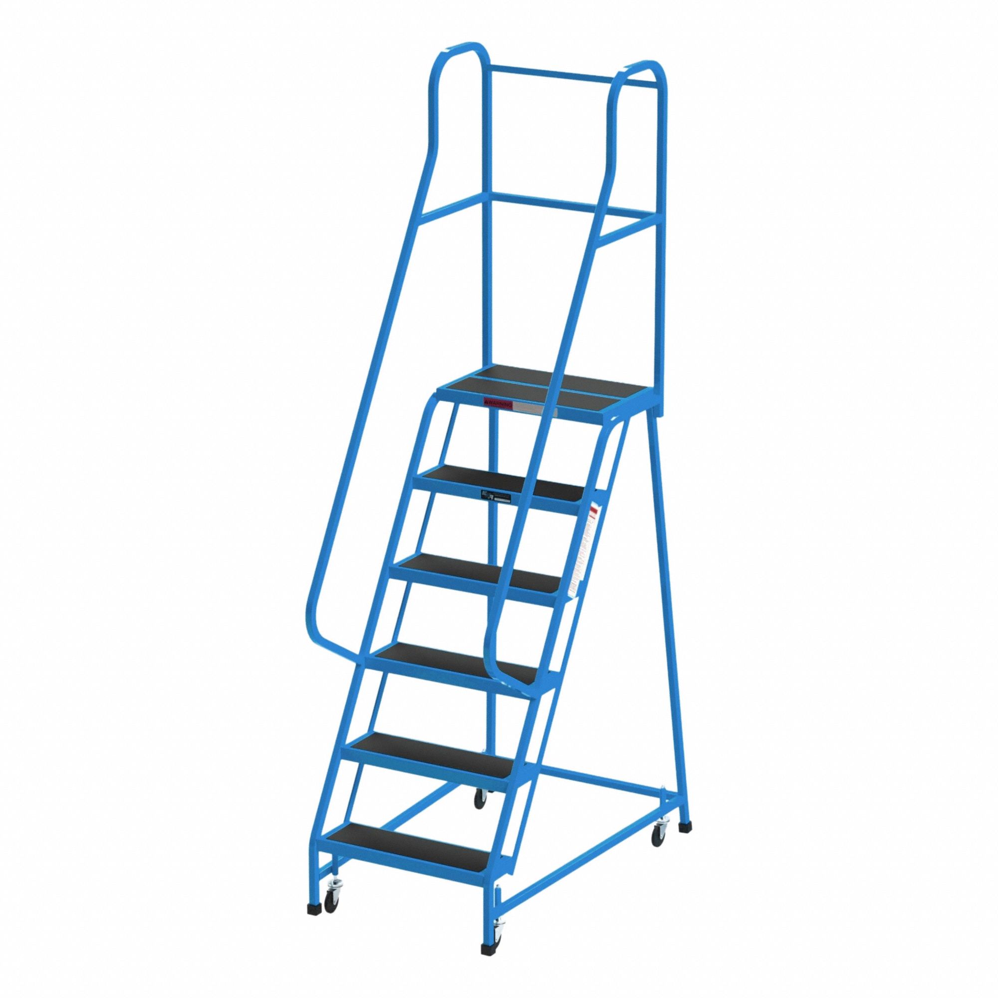 EGA, 5 ft Platform Ht, Assembled, Rolling Ladder - 8AK62|CA-F009-B - Grainger