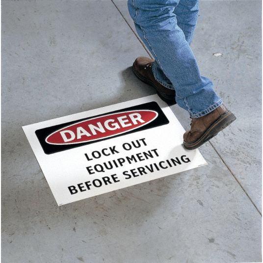 Vinyl, 18 in x 24 in Nominal Sign Size, Danger Sign - 8AMG5|S103F ...