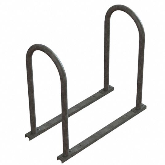 U-Rack Rack, 4 Bikes, Bike Rack - 8ANA8|UT160-4-G - Grainger