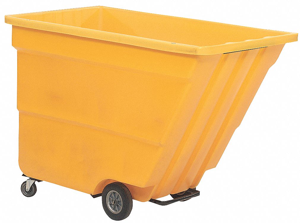 Tilt Truck Lid, Gray - Grainger