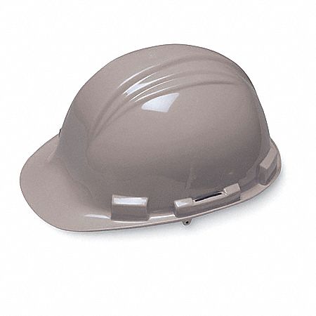 Gray, No Graphics, Hard Hat - 9K479|A79R090000 - Grainger
