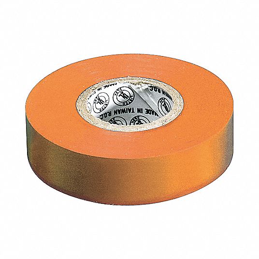 Electrical Tape, Orange - Grainger