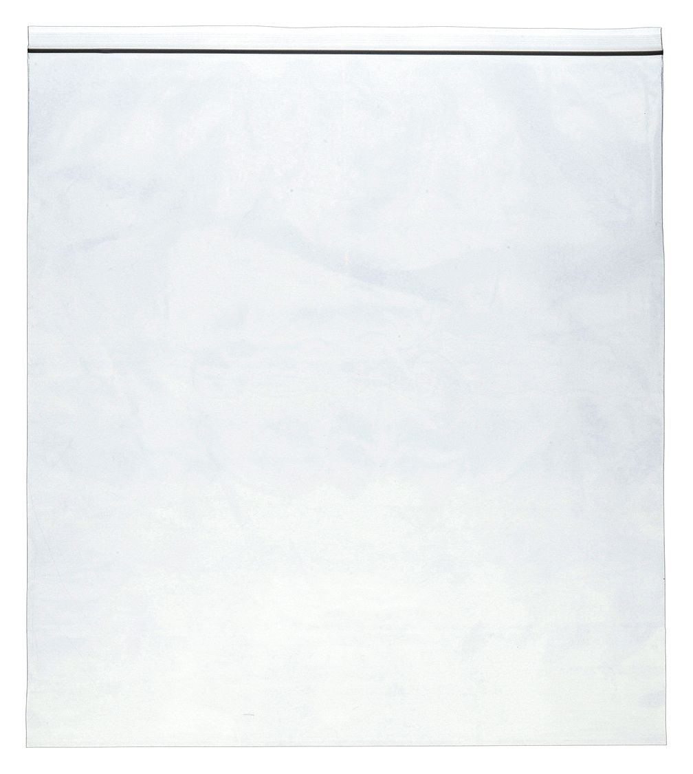 Reclosable Poly Bag, Zip Seal, Low Density Polyethylene (LDPE ...