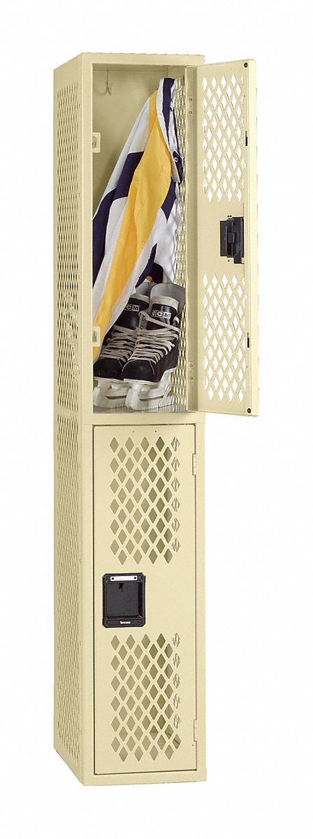 TENNSCO, 12 in x 18 in x 72 in, Ventilated, Wardrobe Locker - 8ART9|VDL ...