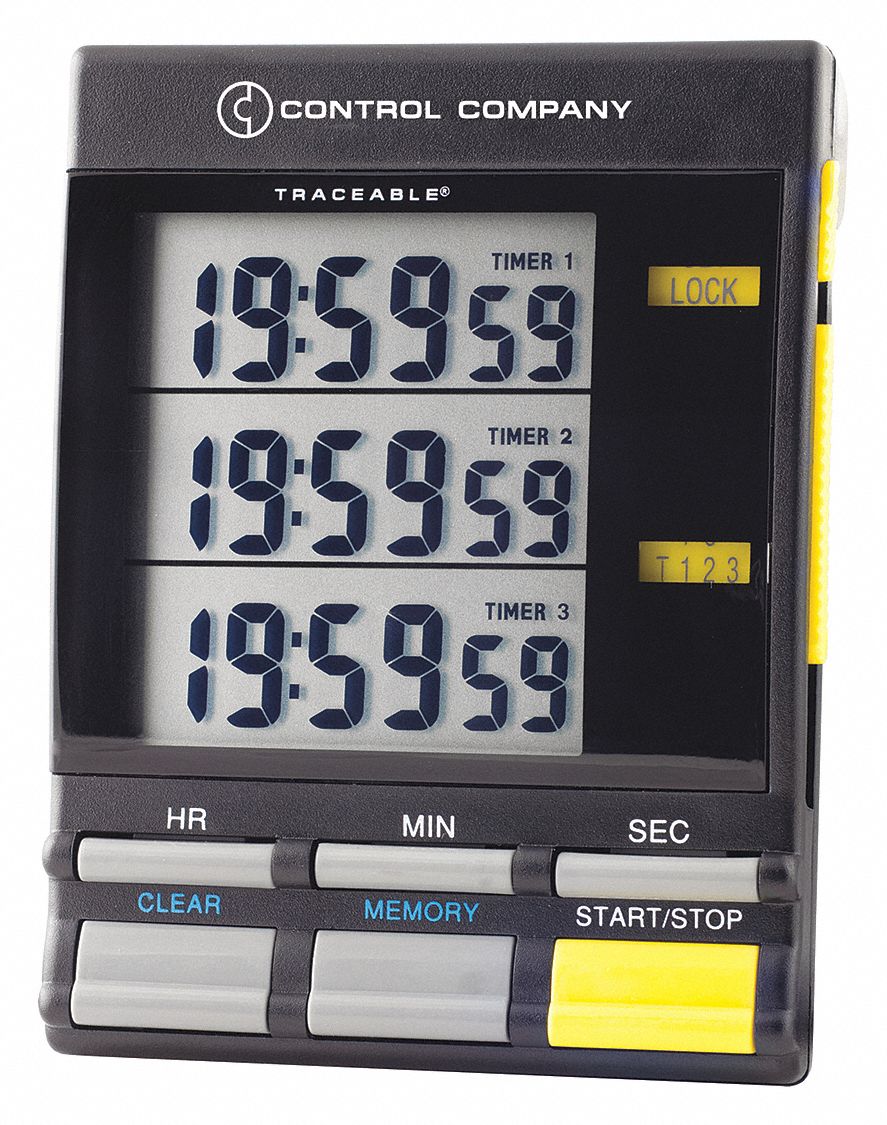 Triple Display Timer - Grainger