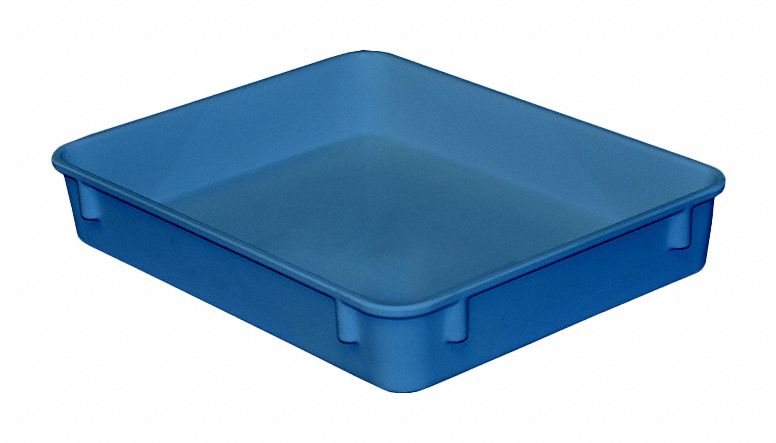 MOLDED FIBERGLASS, 0.9 gal, 12 3/8 in x 9 3/4 in x 2 1/8 in, Nesting ...