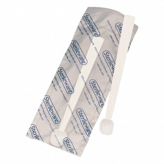 Sterile, Polystyrene, Sampling Spoon - 8AV25|H36940-0000 - Grainger