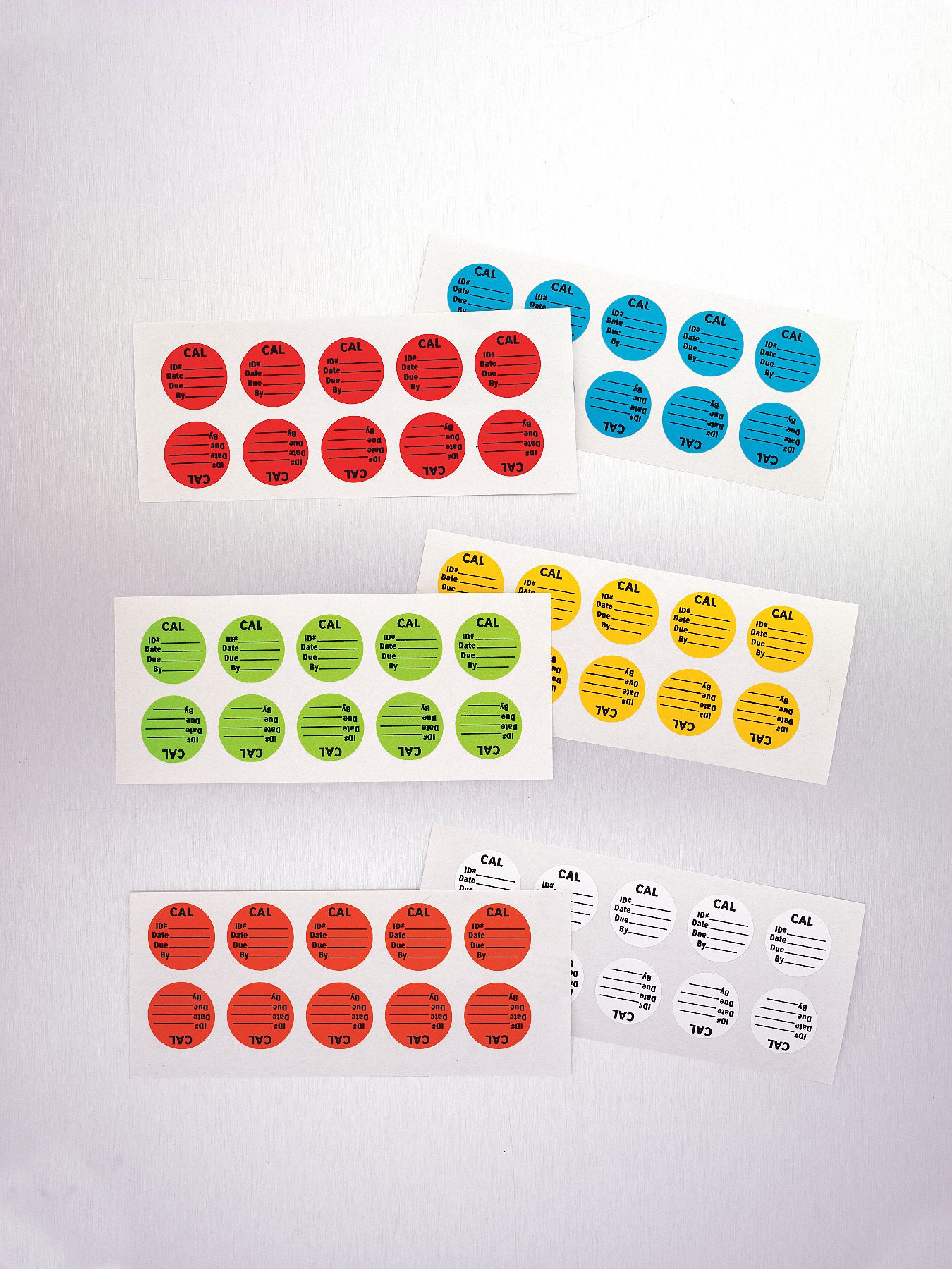 Calibration, Black/Gray, Identification Label - 8NAN5|Y604392 - Grainger