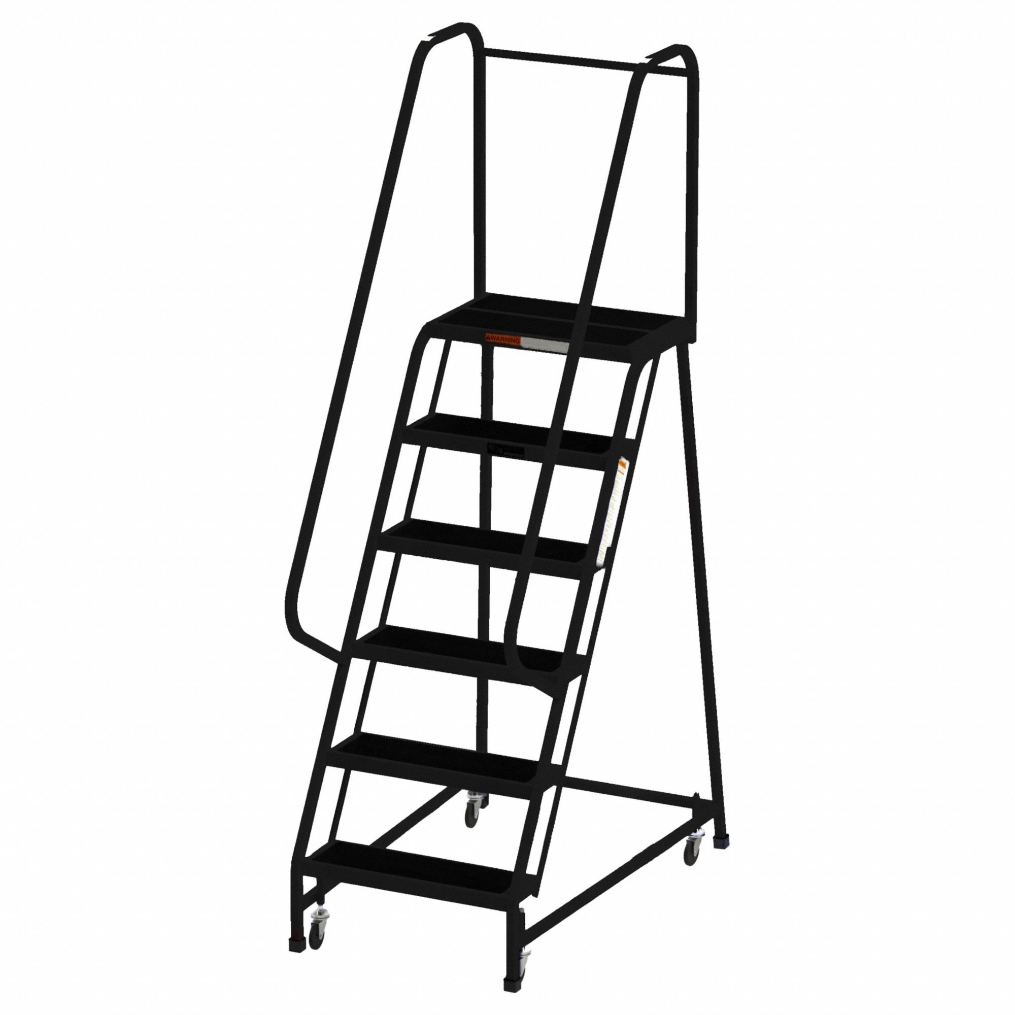 EGA, 5 ft Platform Ht, Assembled, Rolling Ladder - 8C089|F009-BL - Grainger