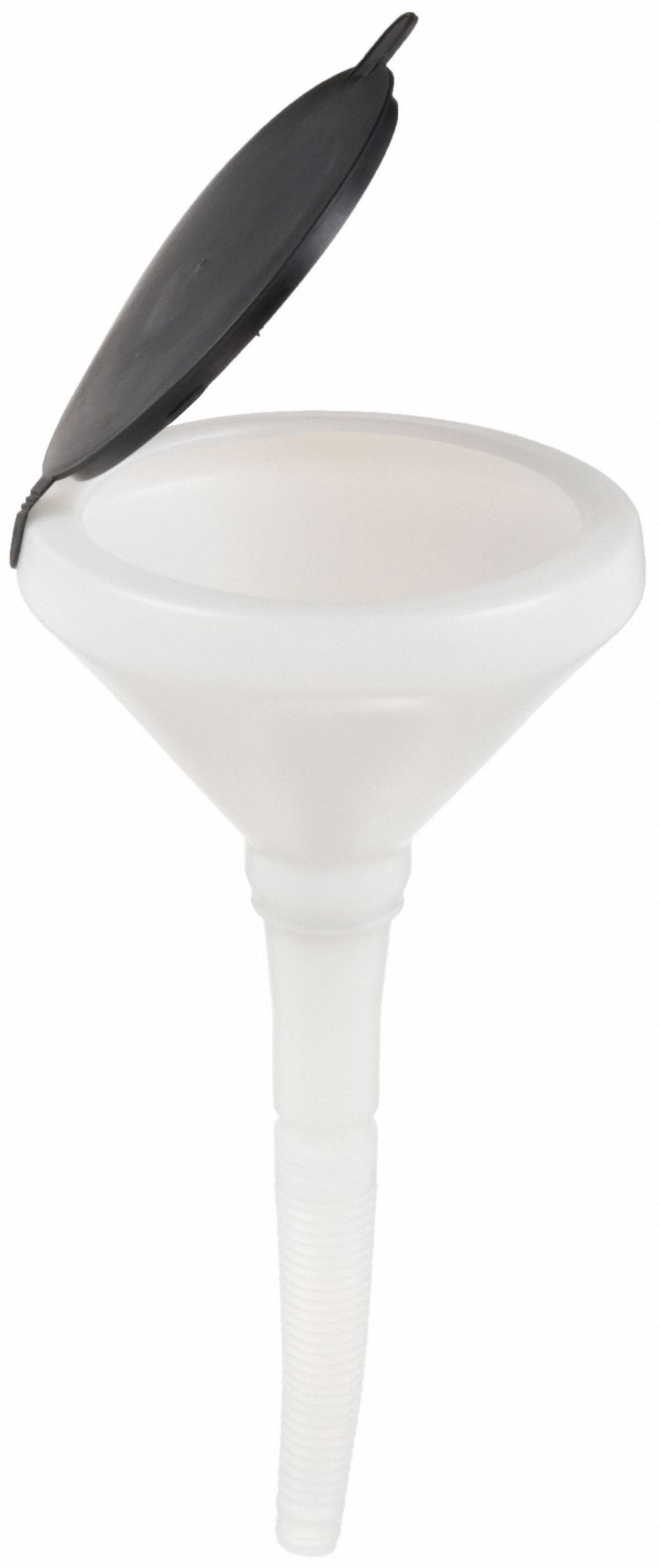 Polyethylene, 80 fl oz Fluid Capacity, Spout Funnel with Screen - 8C113 ...