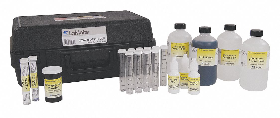 LAMOTTE, 4 pH Measurable pH - Min, 8 pH Measurable pH - Max, Model EM ...