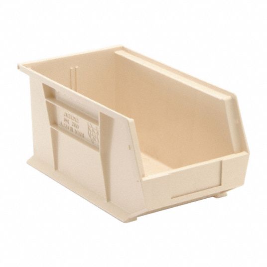 QUANTUM STORAGE SYSTEMS, 8 1/4 in x 14 3/4 in x 7 in, Beige, Hang and ...