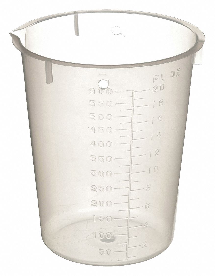 Low Form, 600 mL Capacity - mL, Beaker - 8CF26|5329S - Grainger