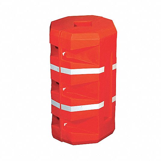 Square, 42 in Overall Ht, Column Protector - 8CHG4|CP-6 - Grainger