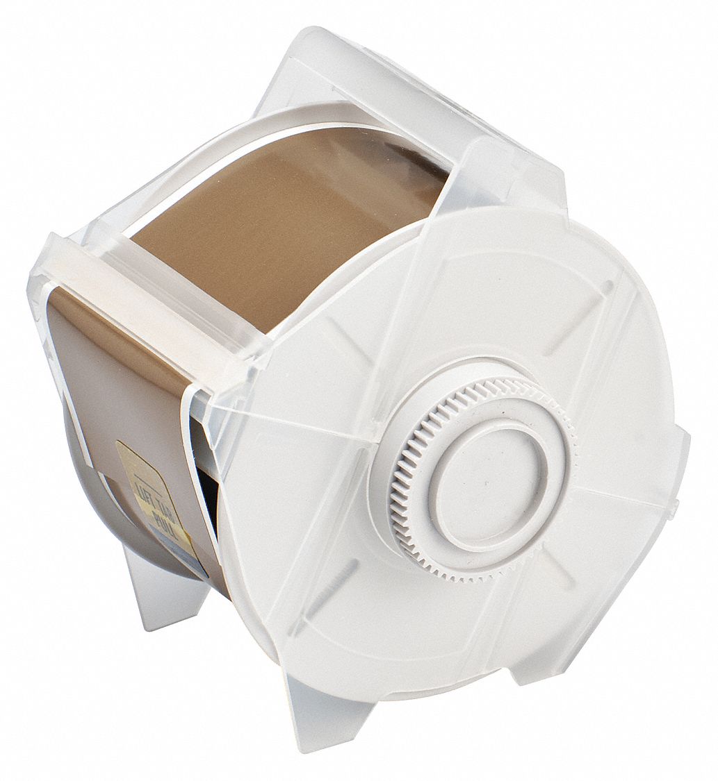 2 1/4 in x 100 ft, Vinyl, Continuous Label Roll - 8CKW2|113140 - Grainger