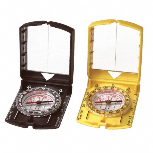 Mirrored Compass,1.3 oz. - Grainger