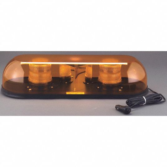 Mini Light Bar,23" L,Amber - Grainger