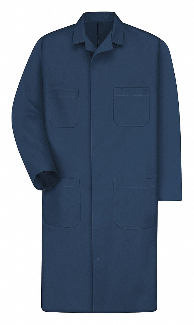 VF WORKWEAR, Coat, Unisex, Shop Coat - 8CZF7|KT30NV RG 48 - Grainger