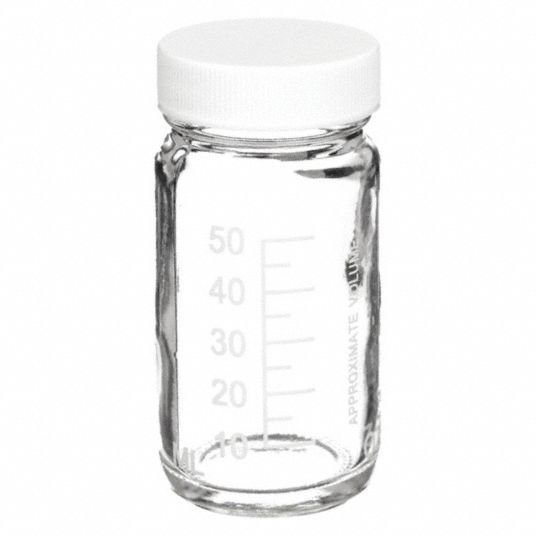 Glass, 60 mL Capacity - mL, Bottle - 8DD85|W216967 - Grainger