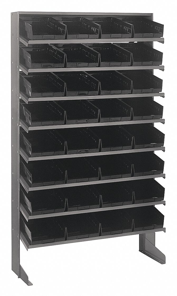 QUANTUM STORAGE SYSTEMS, 36 in x 12 in x 60 in, 1 Sided, Pick Rack ...