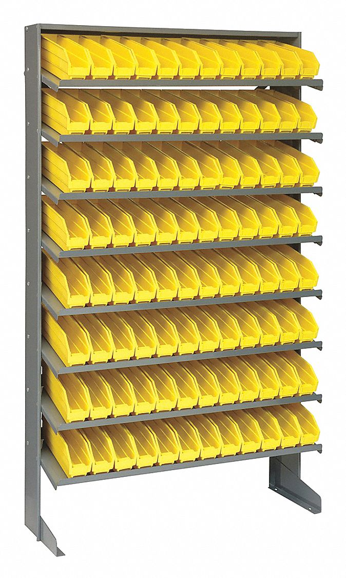 QUANTUM STORAGE SYSTEMS, 36 in x 12 in x 60 in, 1 Sided, Pick Rack ...