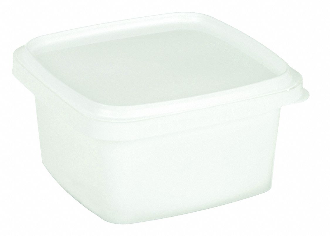 Polypropylene, 33.8 fl oz Capacity - oz, Sample Container - 8DG82 ...