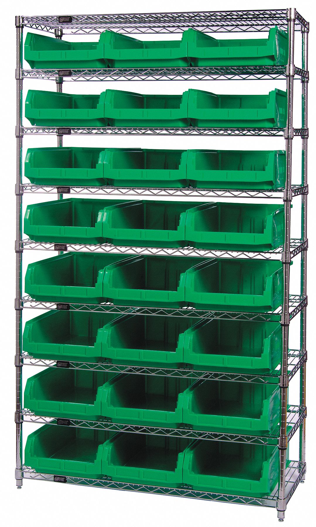 QUANTUM STORAGE SYSTEMS, 42 in x 18 in x 74 in, 1 Sided, Bin Shelving ...