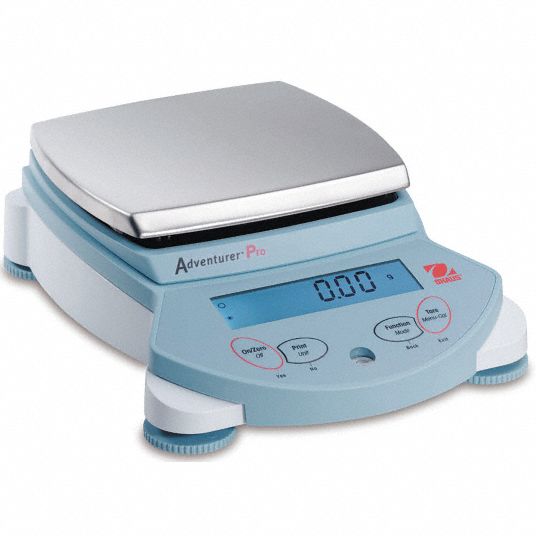 OHAUS, 4,100 g Capacity, g, Compact Bench Scale - 8ZAH3|AV4101 - Grainger