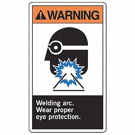 Vinyl, Adhesive Sign Mounting, Safety Label - 9KA84|LWLD300VSP - Grainger