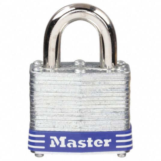 FORTRESS, Keyed Different, Steel, Lockout Padlock - 8DJ58|1803BLU ...