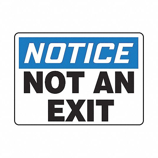 Vinyl, Adhesive Sign Mounting, Safety Sign - 8MTY6|MADM832VS - Grainger