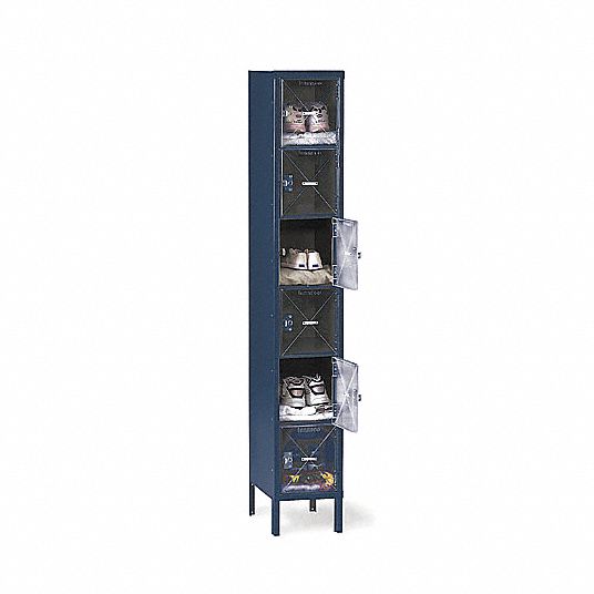 TENNSCO, 12 in x 18 in x 78 in, 6 Tiers, Box Locker - 8DMV6|CBL6-121812 ...