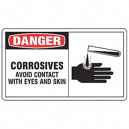 Vinyl, Adhesive Sign Mounting, Safety Label - 8XDM3|LCHL003VSP - Grainger