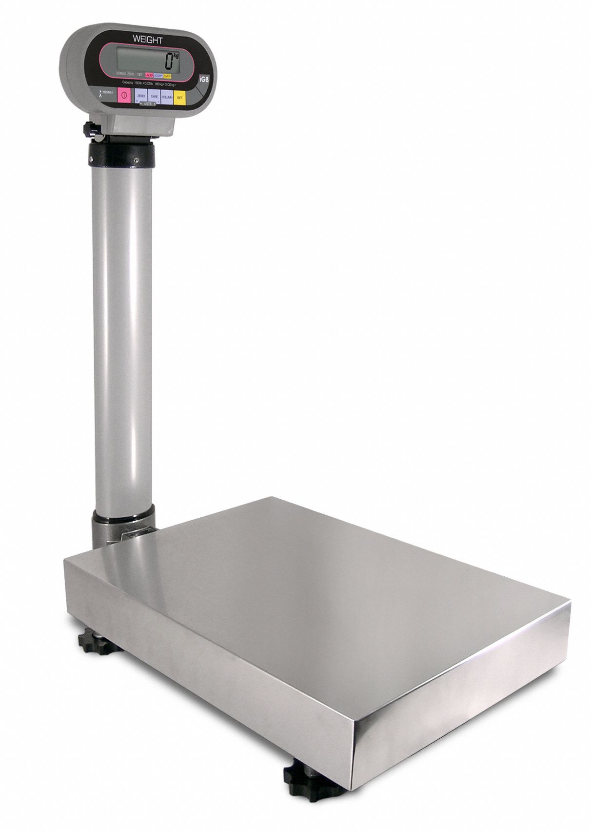 RICE LAKE WEIGHING SYSTEMS Bench Scale: 300 lb Wt Capacity, 21 5/8 in ...