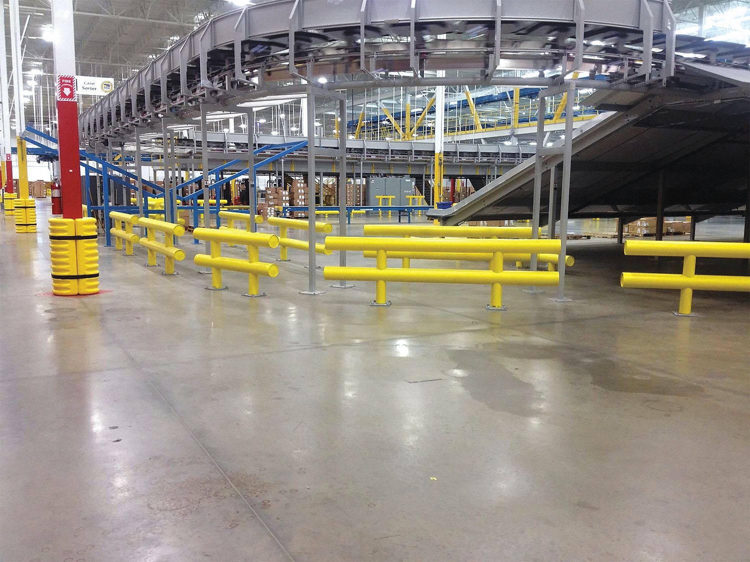 Straight, 42 in Top Rail Ht, Guard Rail System - 8DTD8|SGR-2-048-42-P ...